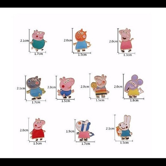 Accessories | Brand New Peppa Pig George Pig Enamel Pin | Poshmark